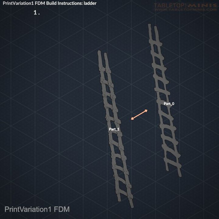 3D Printable Log Lookout Tower by TableTopMinis