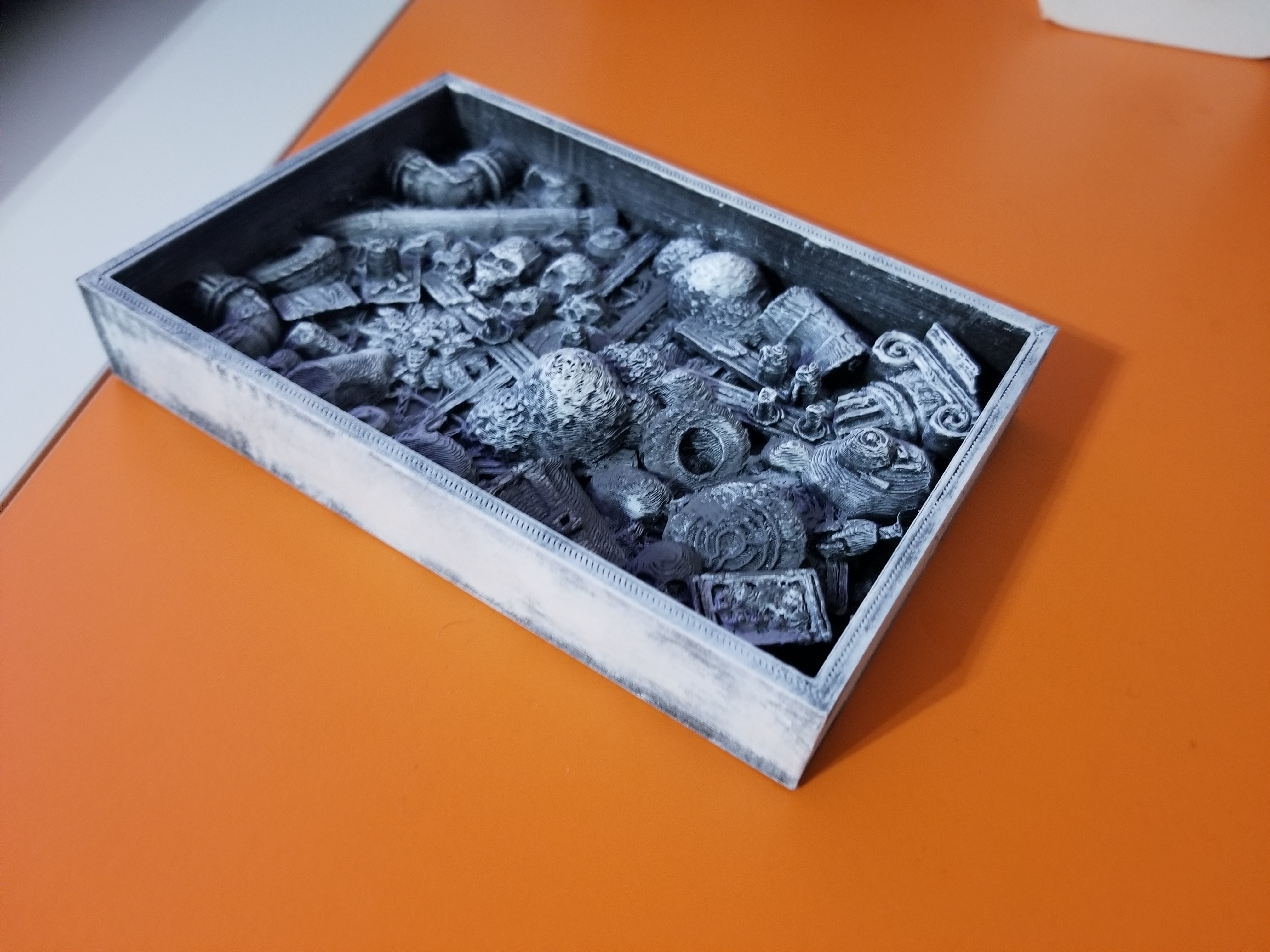 3D Printable Texture Pallet by Custom Miniature Maker