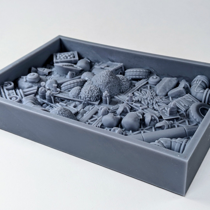 3D Printable Texture Pallet by Custom Miniature Maker