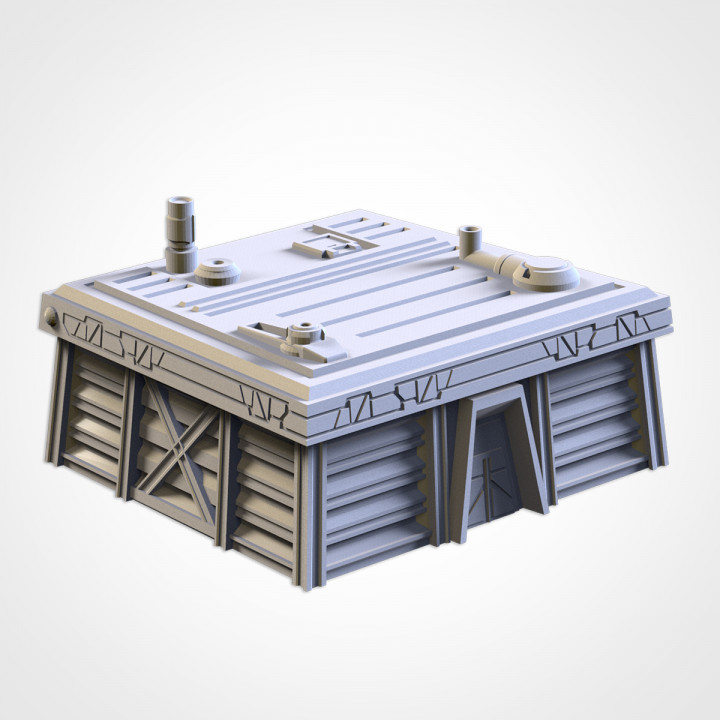 3D Printable BUNKERS by Txarli Factory