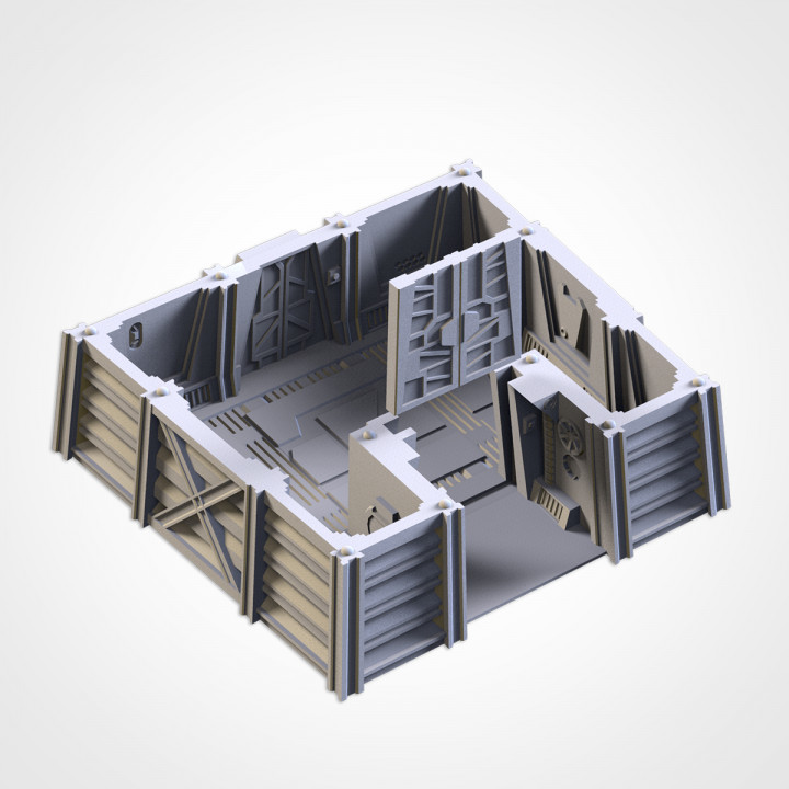 3D Printable BUNKERS by Txarli Factory