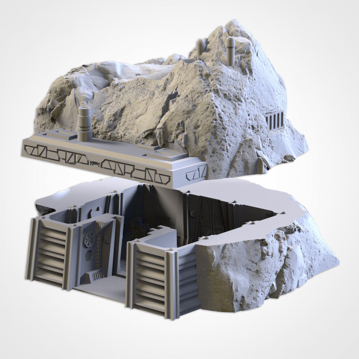 3D Printable BUNKERS by Txarli Factory