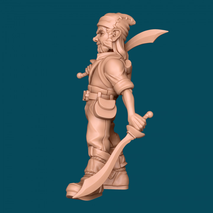 3D Printable Dimble Baublegem, a barbarian garden gnome by Awkward ...