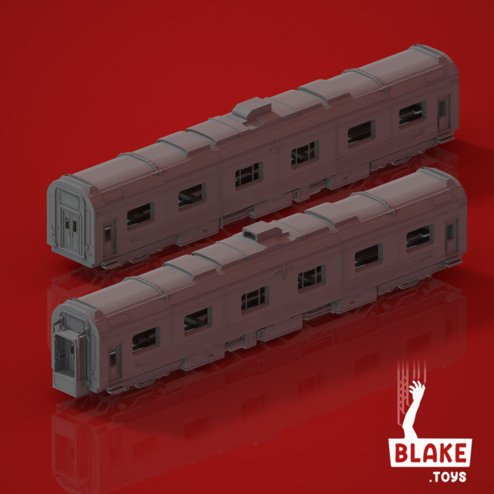3D Printable Honkai Star Rail - The Astral Express - Carriage by blake.toys