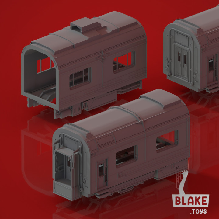 3D Printable Honkai Star Rail - The Astral Express - Carriage by blake.toys