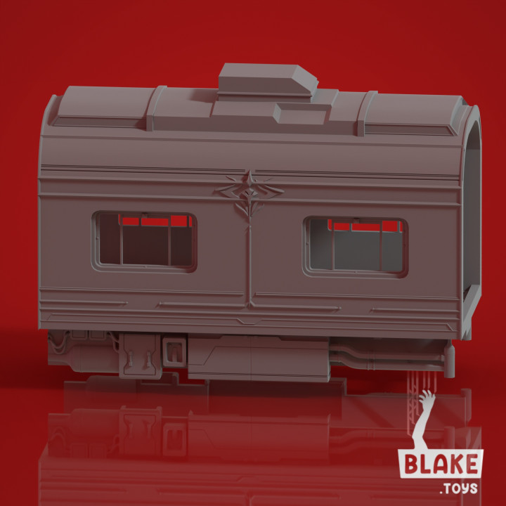 3D Printable Honkai Star Rail - The Astral Express - Carriage by blake.toys