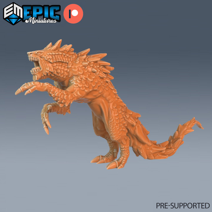 3D Printable Landshark & Bulette Set / Magical Beast / Guard Drake ...