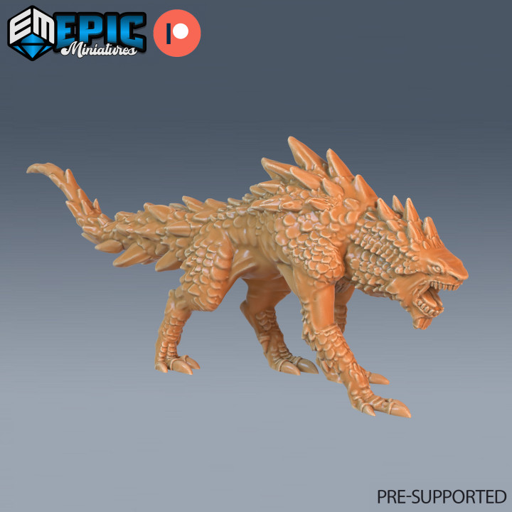 3D Printable Landshark & Bulette Set / Magical Beast / Guard Drake ...