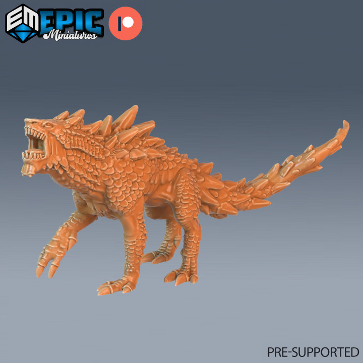 3D Printable Landshark & Bulette Set / Magical Beast / Guard Drake ...