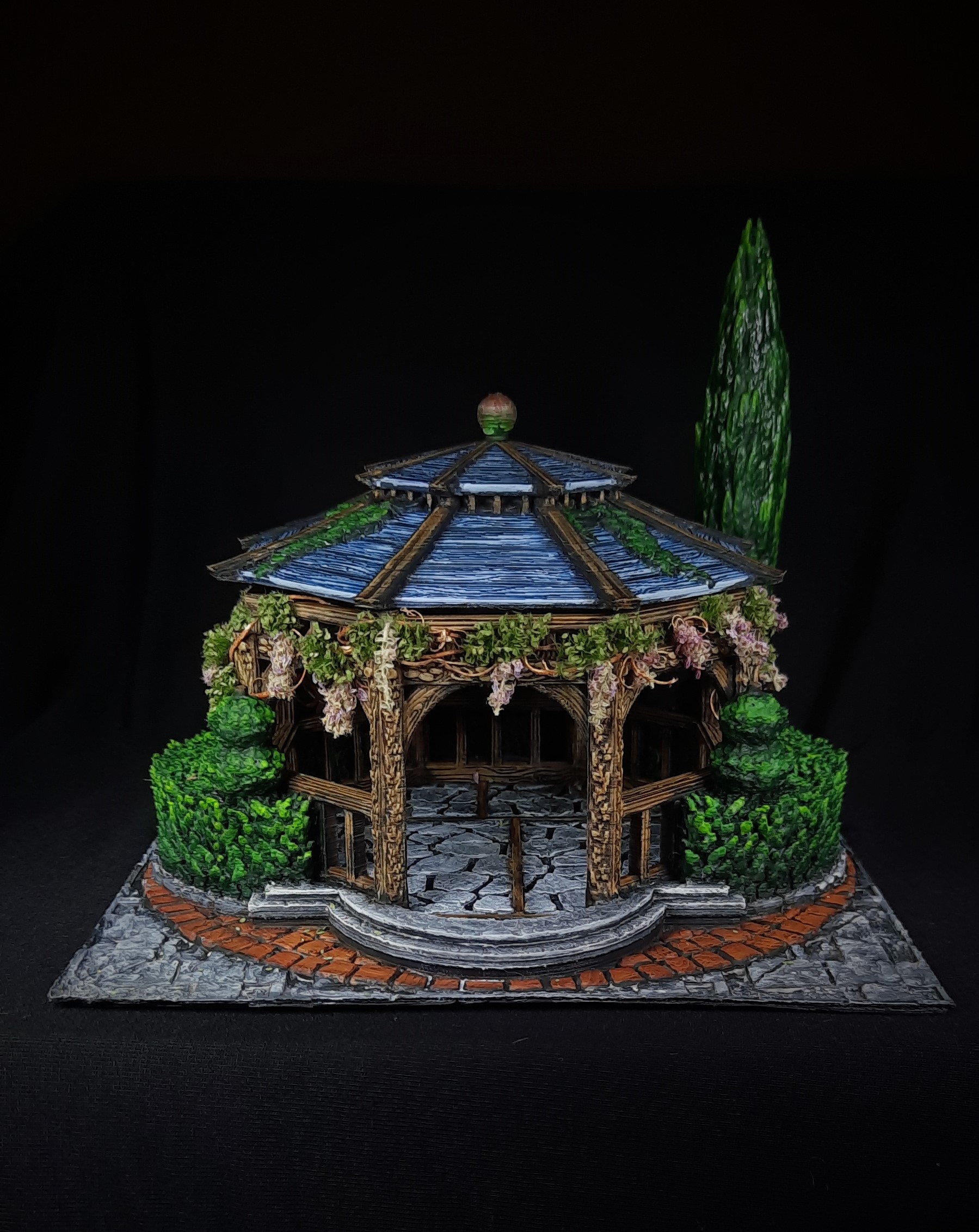 3D Printable Gazebo - Medieval Town Set by Adrian