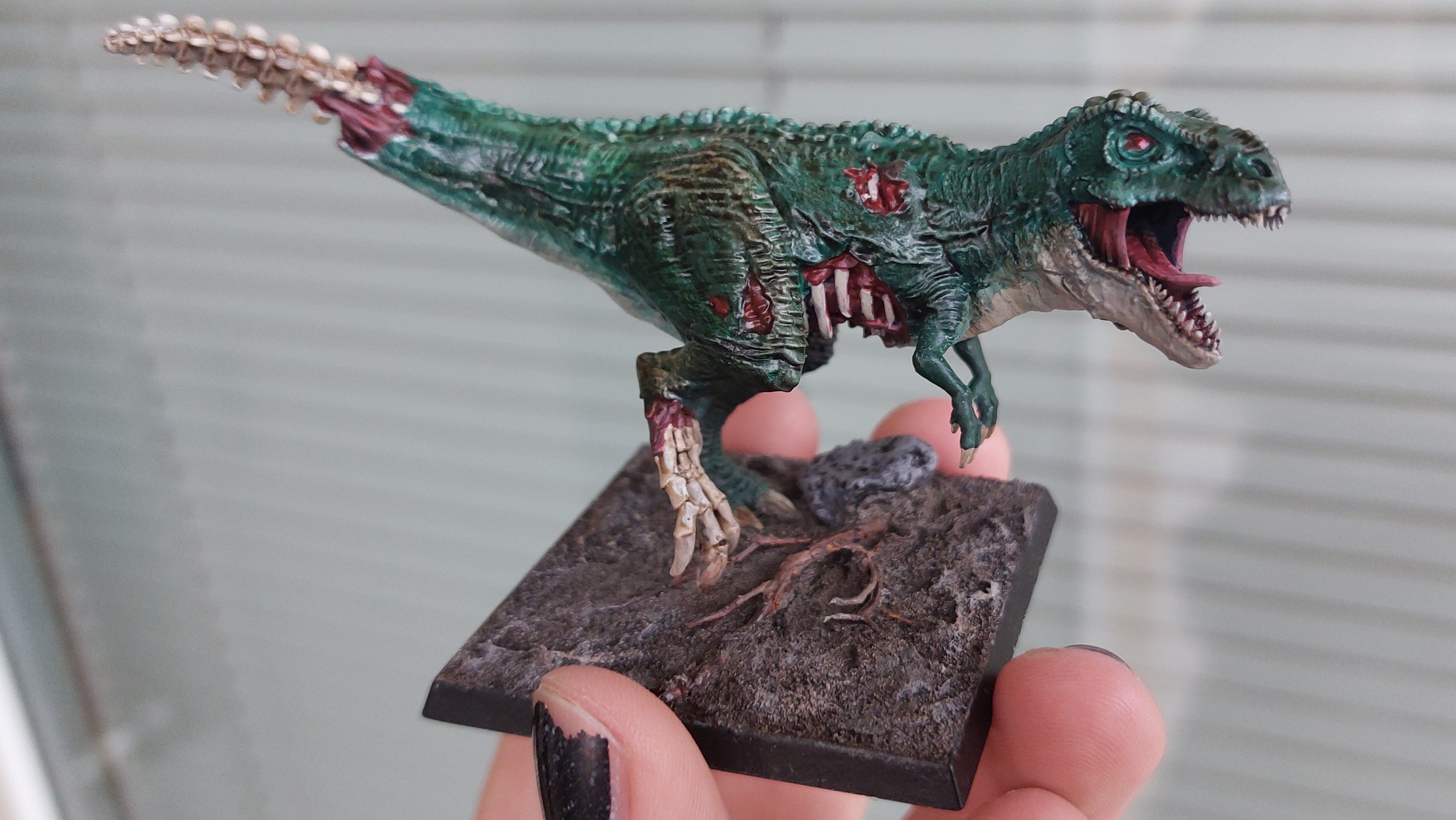 3D Printable Zombie T-Rex Set / Undead Dinosaur / Evil Tyrannosaurus ...