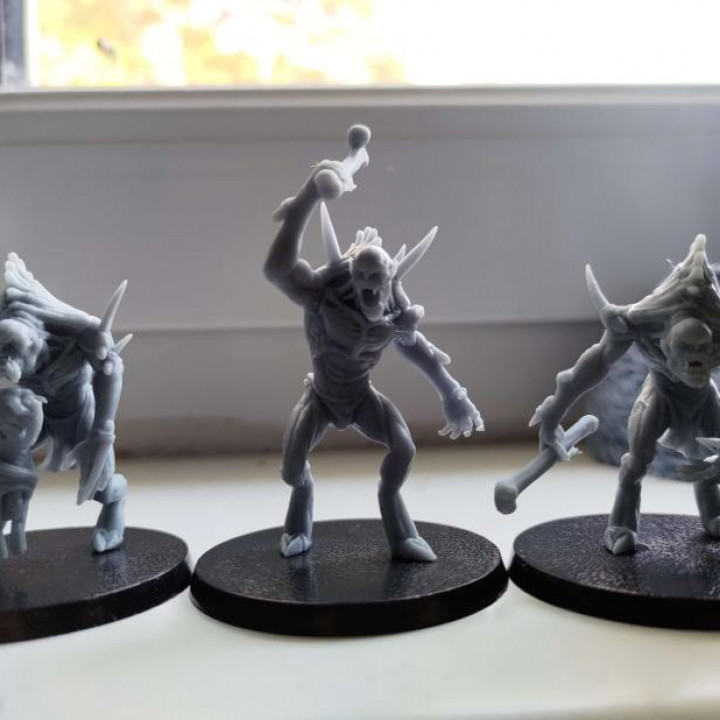 3D Printable Ghoul Warriors by SabertoothCollectibles