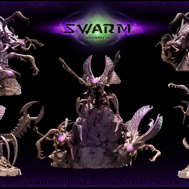 3D Printable Swarm: Volume 2 (MiniMonsterMayhem Release) by Mini ...