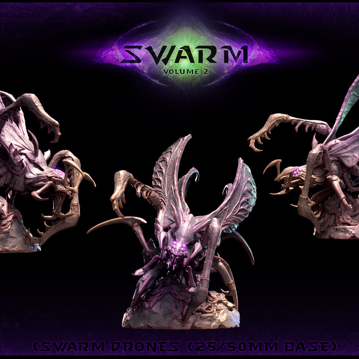 3D Printable Swarm: Volume 2 (MiniMonsterMayhem Release) by Mini ...