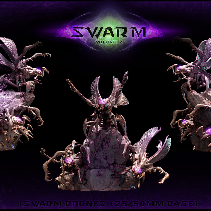 3D Printable Swarm: Volume 2 (MiniMonsterMayhem Release) by Mini ...