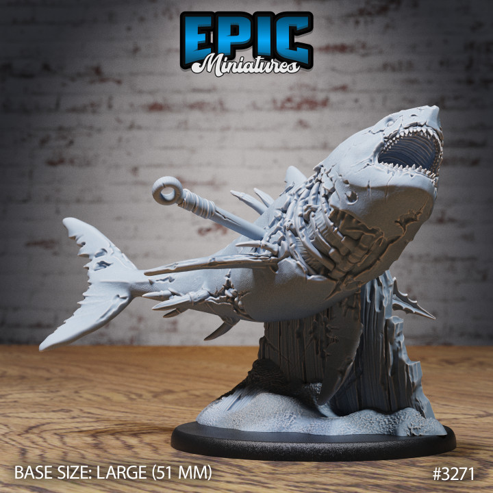 3D Printable Zombie Shark Set / Undead Water Predator / Evil Swimmer ...