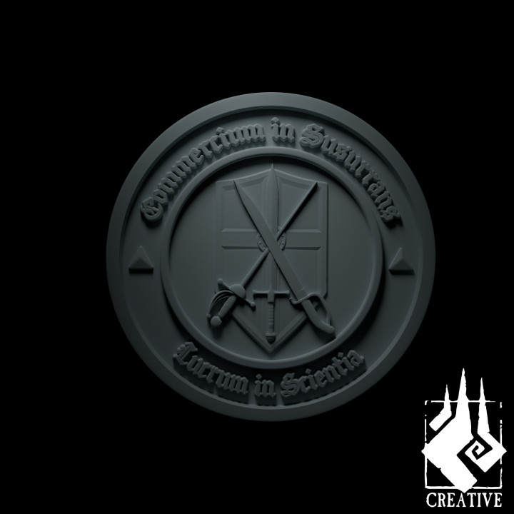 3D Printable Jesters Tails Coin Prop by Ember Smith Creative