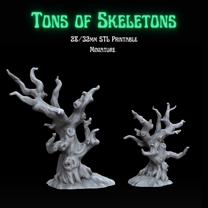 3D Printable Tons of Skeletons Pack by Apache-Studio