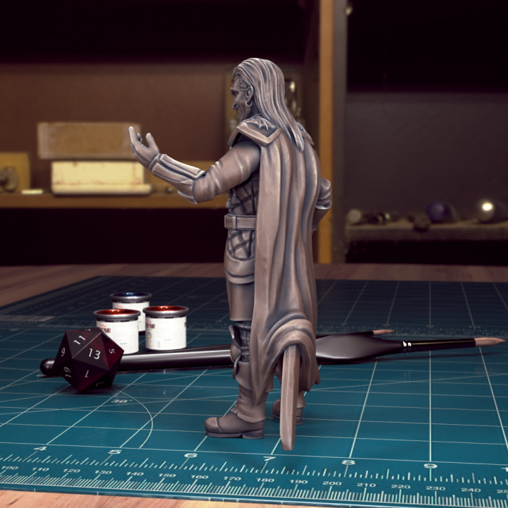 3D Printable Curse of Strahd - Strahd Von Zarovich [Pre-Supported] by ...
