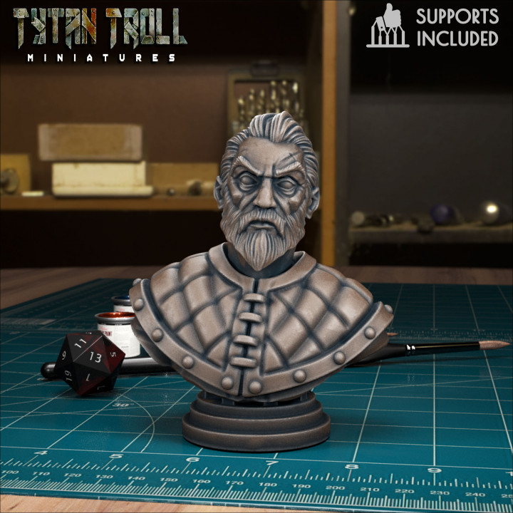 3D Printable Curse Of Strahd Mini/Bust Pack 03 [Pre-Supported] by ...
