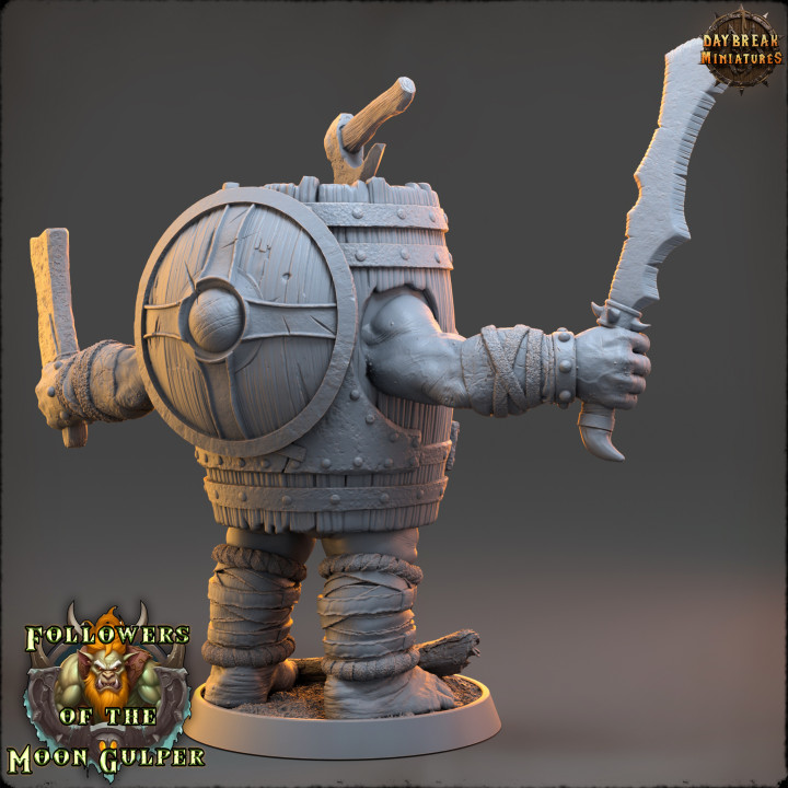 3D Printable Crong Badbarrel - Followers of the Moon Gulper by Daybreak ...