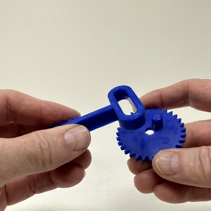 3D Printable Marblevator, Grippers by Greg Zumwalt