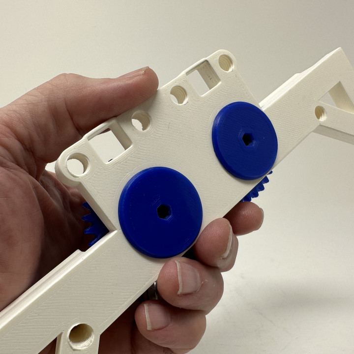 3D Printable Marblevator, Grippers by Greg Zumwalt