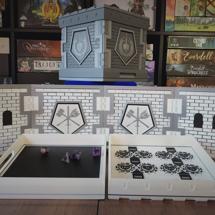 3D Printable MagiCrate 2.0 - The 3D Printed Modular GM Kit by QB Works