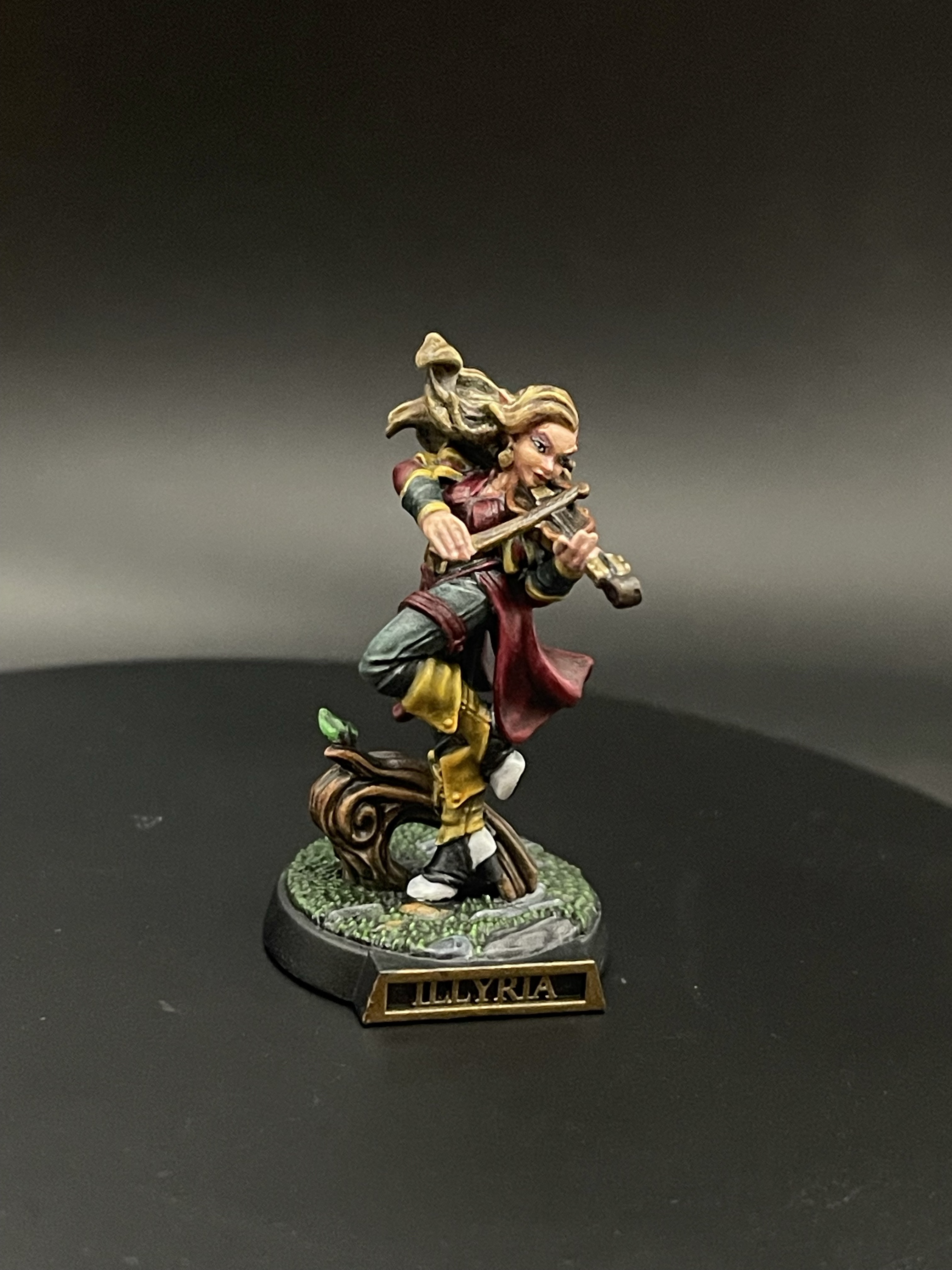 3D Printable Female Elf Bard - Illyria the Female Elf Bard - (Elven ...