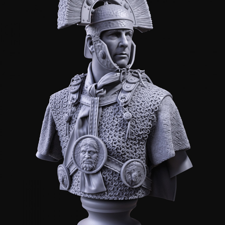 3D Printable Roman Centurion by Daniel McGrath