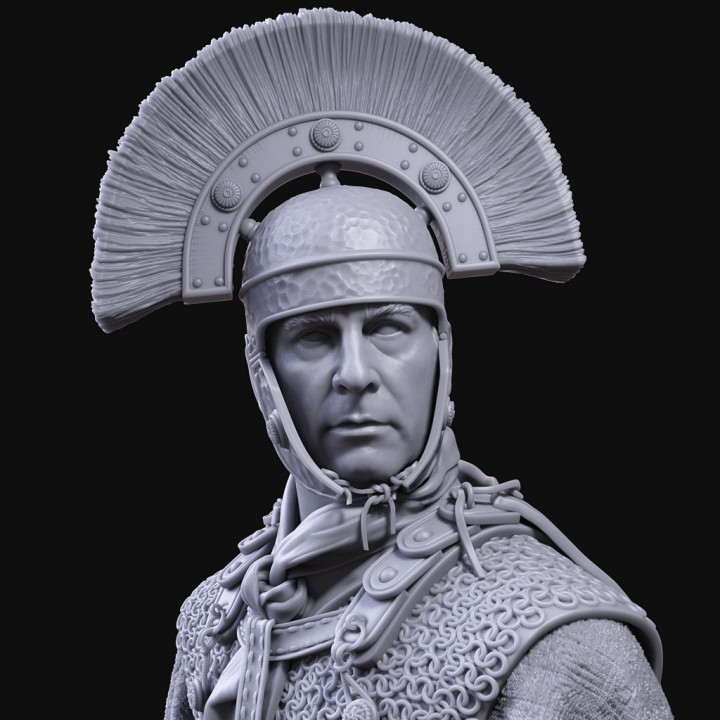 3D Printable Roman Centurion by Daniel McGrath