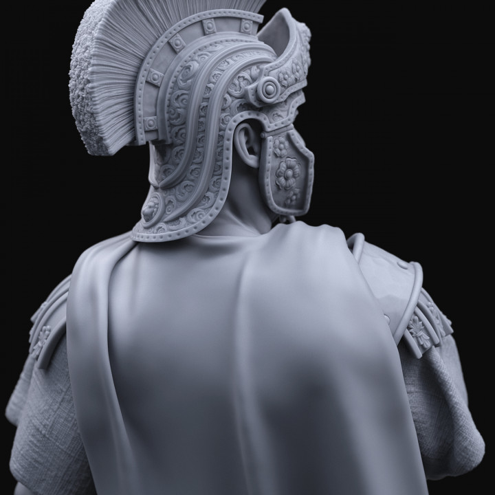 3D Printable Roman Legatus by Daniel McGrath
