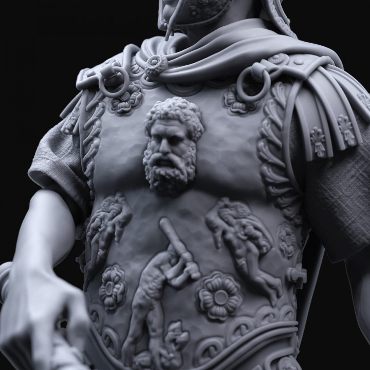 3D Printable Roman Legatus by Daniel McGrath