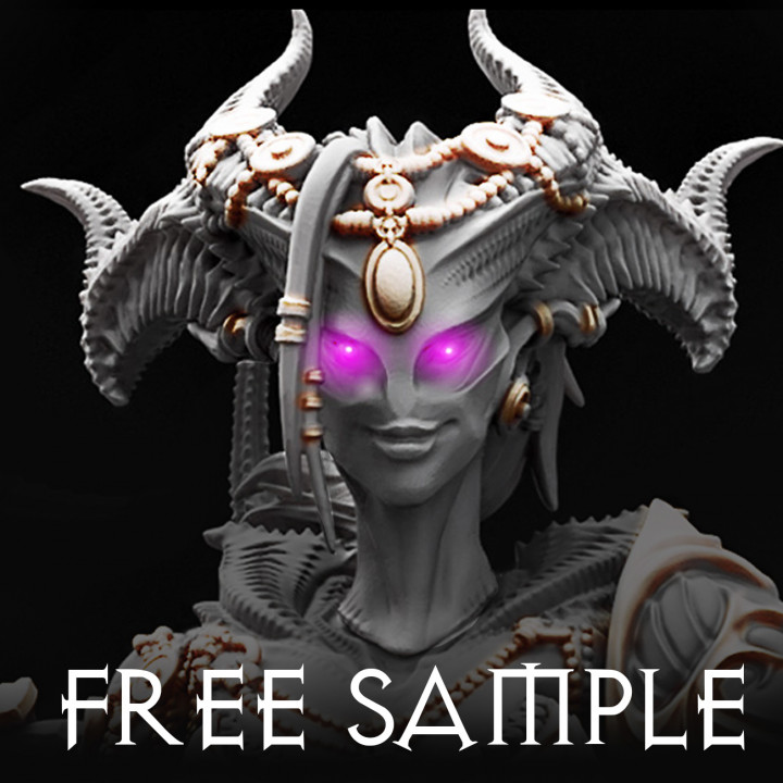 3D Printable Daemon Damzels - Free sample by ketaminies
