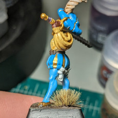 3D Printable Bae Victis : Landsknecht girl [PRE-SUPPORTED] by Vae ...