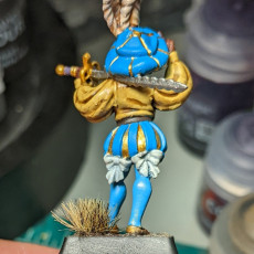 3D Printable Bae Victis : Landsknecht girl [PRE-SUPPORTED] by Vae ...