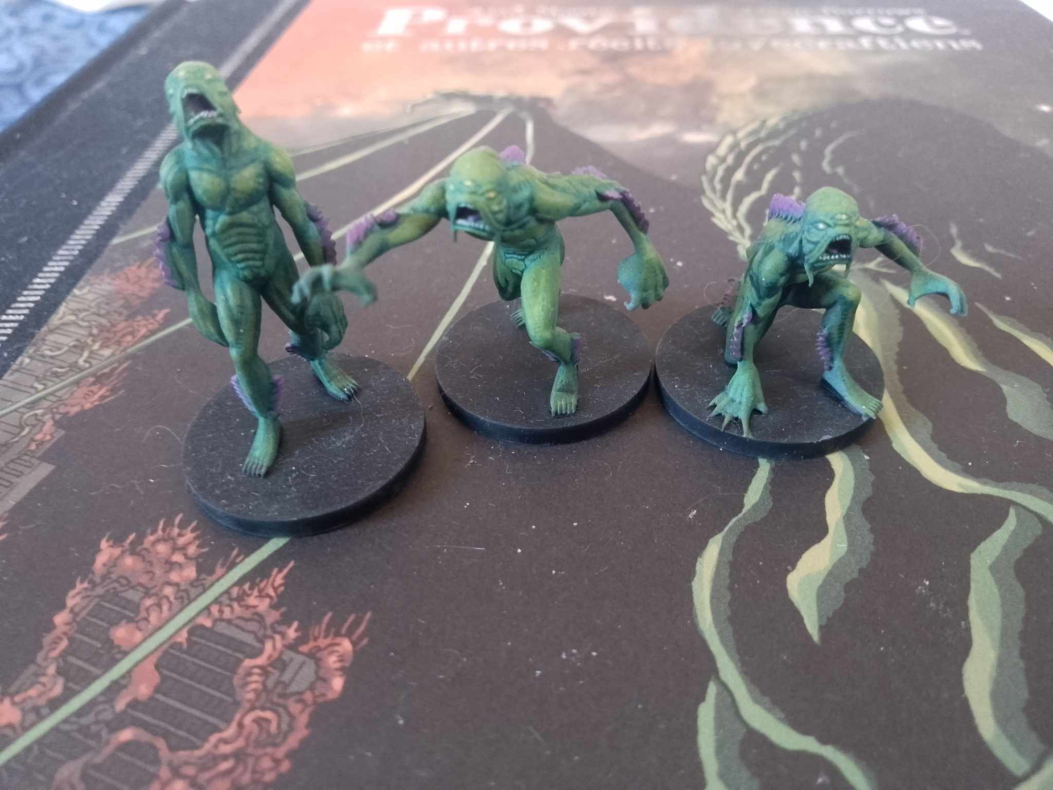 3D Printable Aboleth, Nihileth & Nihilethic Zombies by Miguel Zavala