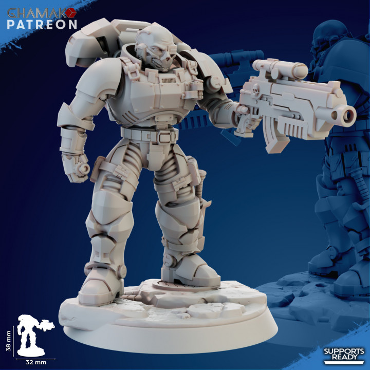 3D Printable Imperator's Incursor by Ghamak