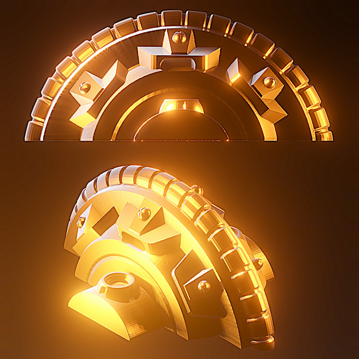 3D Printable SCI-FI Props Pack 1 by Nafarrate Designs