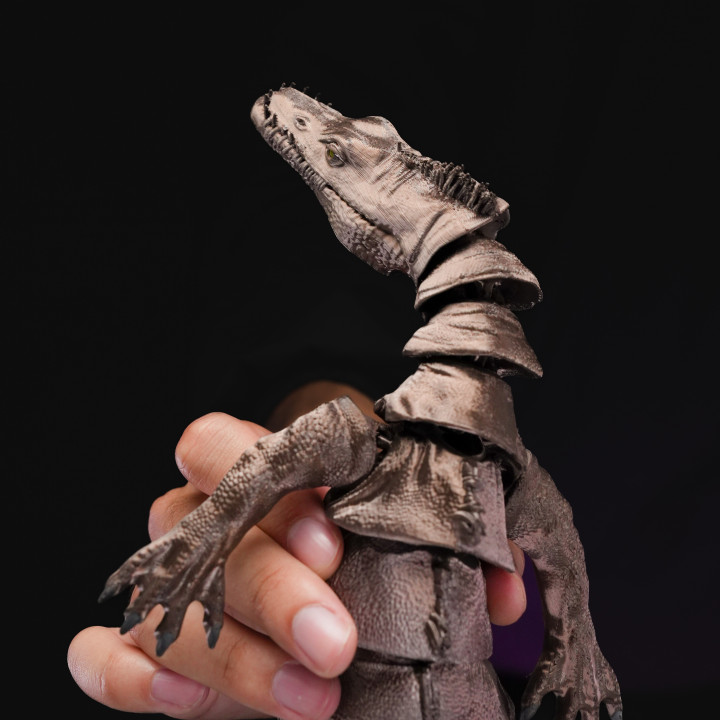 3d Printable Articulated Nothosaurus By Stlflix 