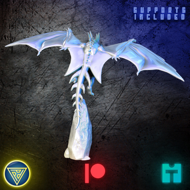 3D Printable Space Horror Lizard Set by Print Paint Play