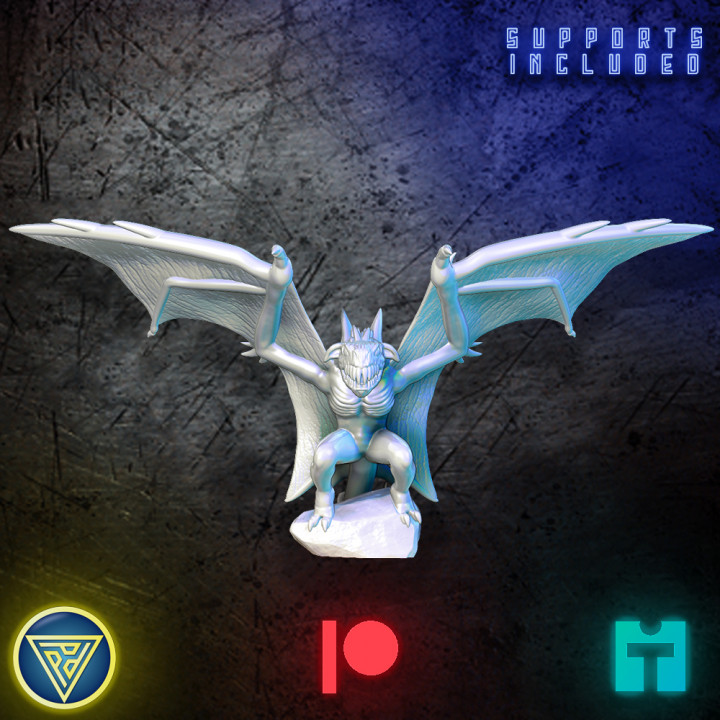 3D Printable Space Horror Lizard Set by Print Paint Play