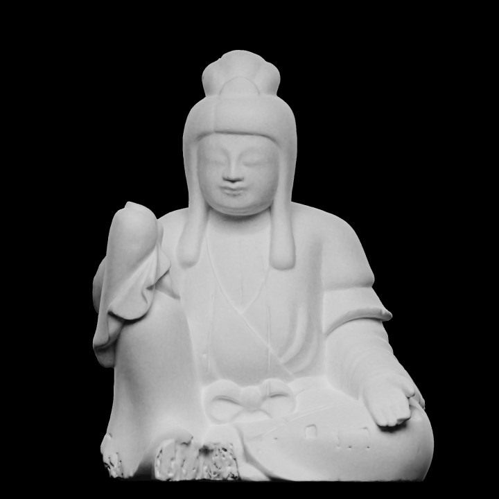 3d Printable Shinto Deity By Scan The World