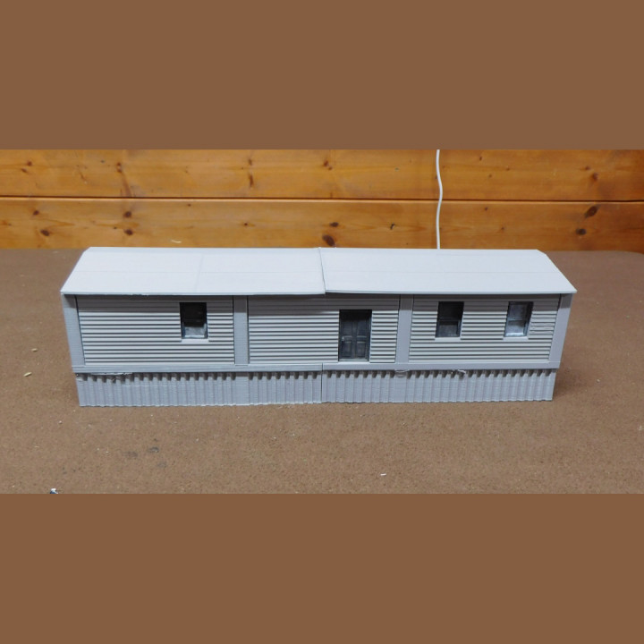 3D Printable Modern Modular Trailer Set by Michael Crossman