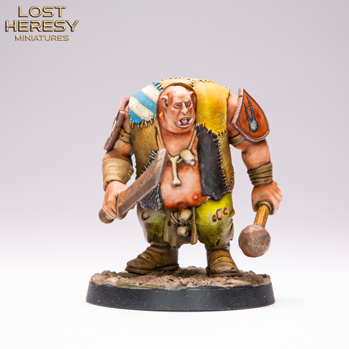 3D Printable Lunk - Ogre Mercenary by Lost Heresy Miniatures