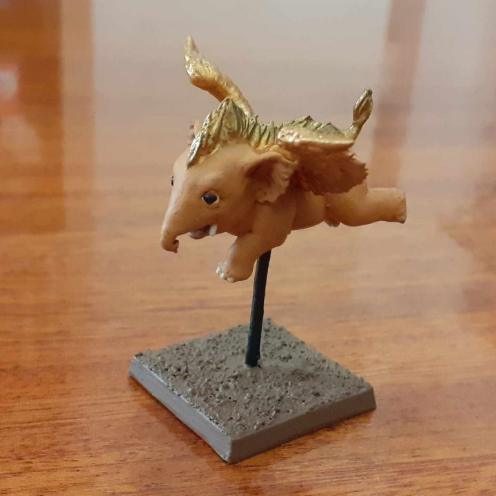 3D Print of Hollyphant - Tabletop Miniature by michalciecko