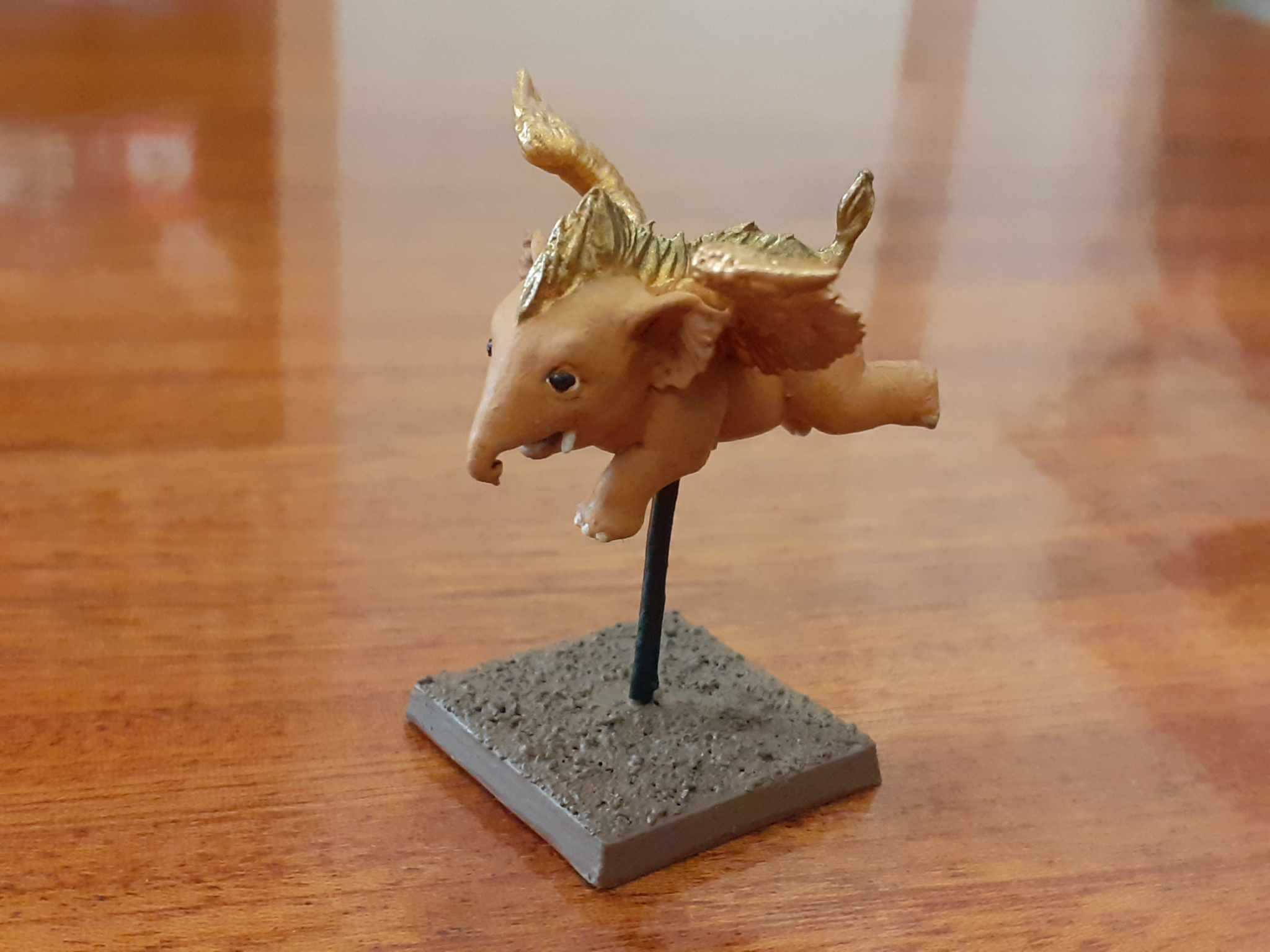 3D Printable Hollyphant - Tabletop Miniature by Yasashii Kyojin Studio