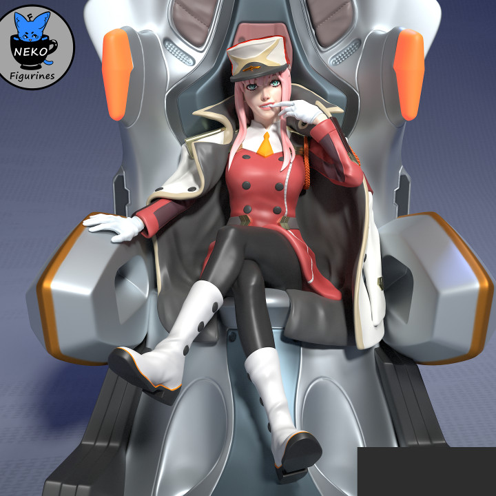 3D Printable Dino Girl Mecha Pilot by Neko_Figurines