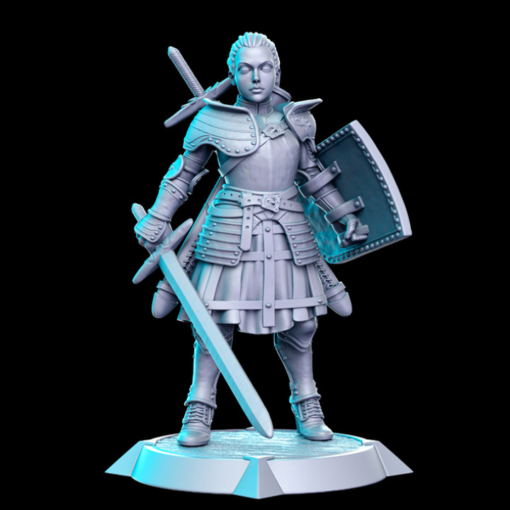 3D Printable PRE-SUPPORTED Bela - 32mm - DnD by RN Estudio