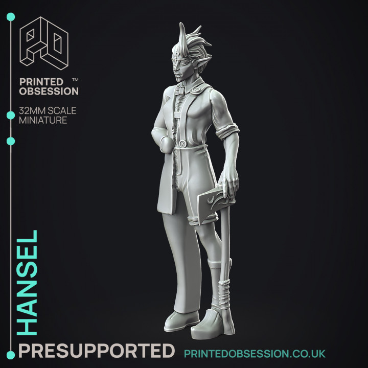 3D Printable Hansel & Gretel - 2 Models - PRESUPPORTED - Illustrated ...